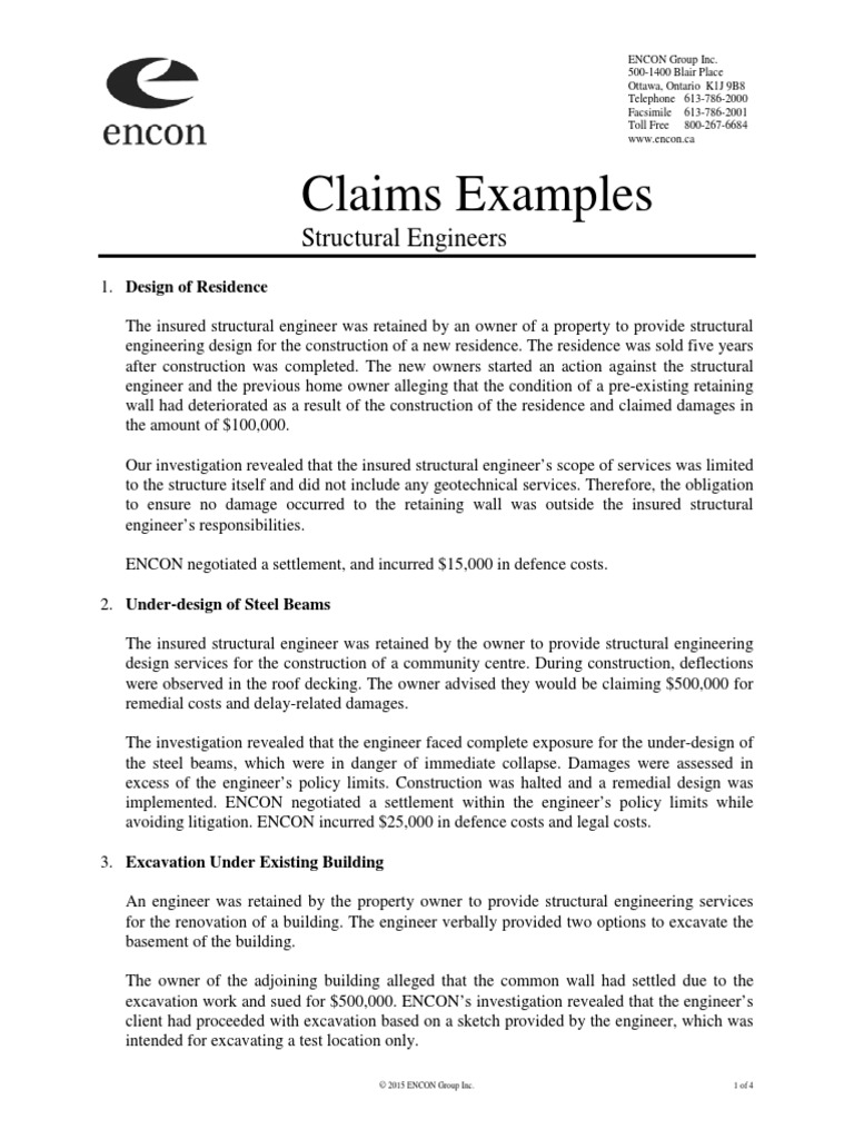 AE Structural Engineers | PDF | Insurance | Negligence