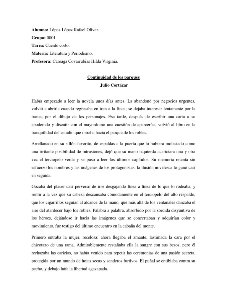 Continuidad de Los Parques | PDF | Ocio