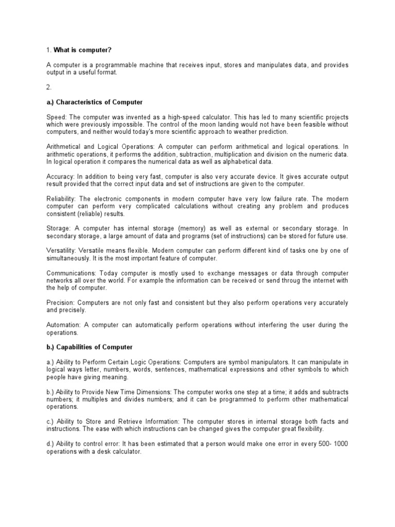 All About Computers | PDF | Computer Data Storage | Computer Program