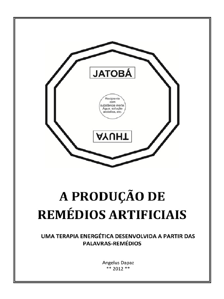 Angelus Dapaz - A Produção de Remédios Artificiais PDF | PDF