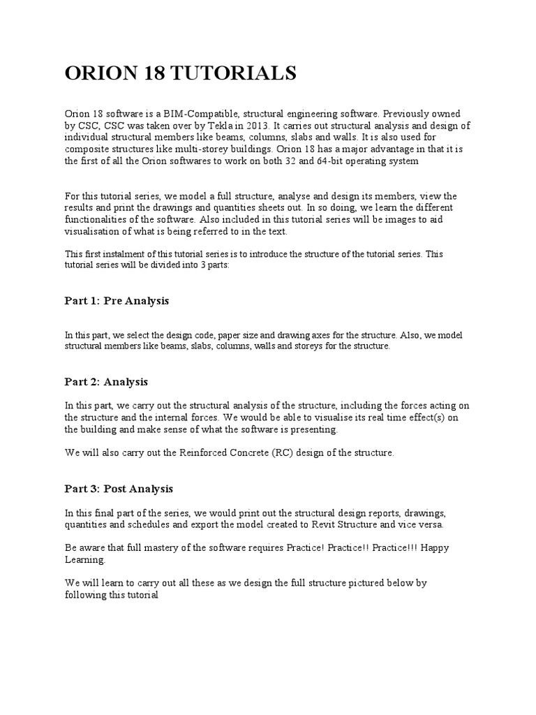 Getting Started with Orion 18: An Introduction to Modelling a ...