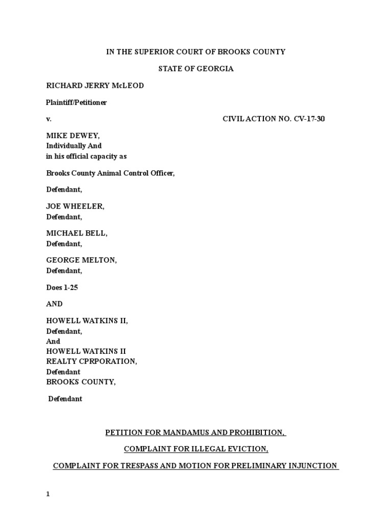 Trespass Complaint Dewey | PDF | Trespass | Arrest Warrant