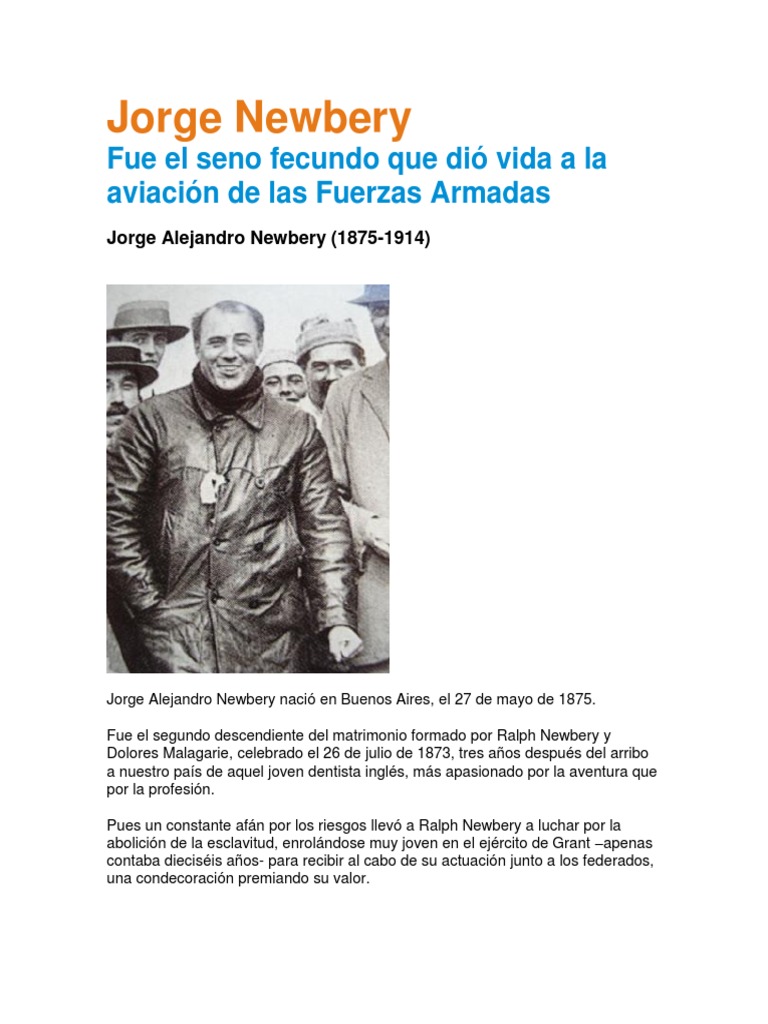 Jorge Newbery | Naturaleza