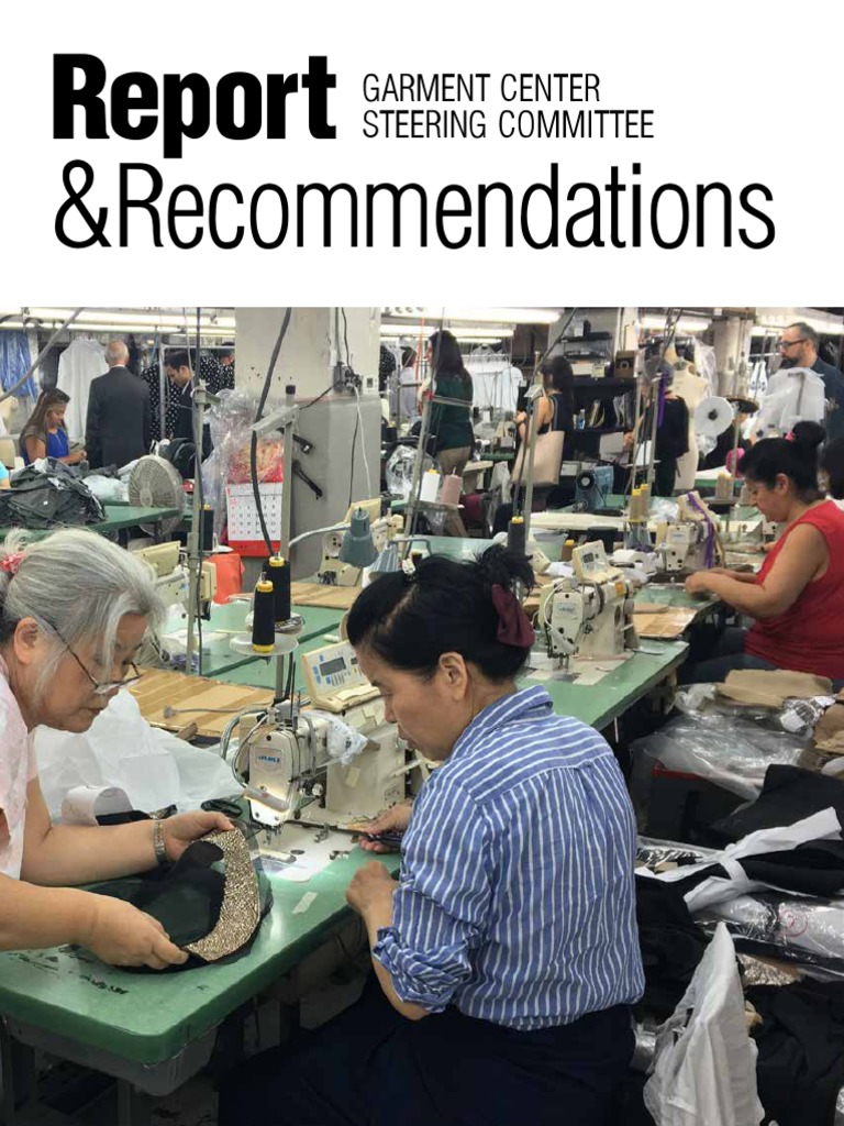 Report On The Garment Center | Download Free PDF | Consensus Decision ...