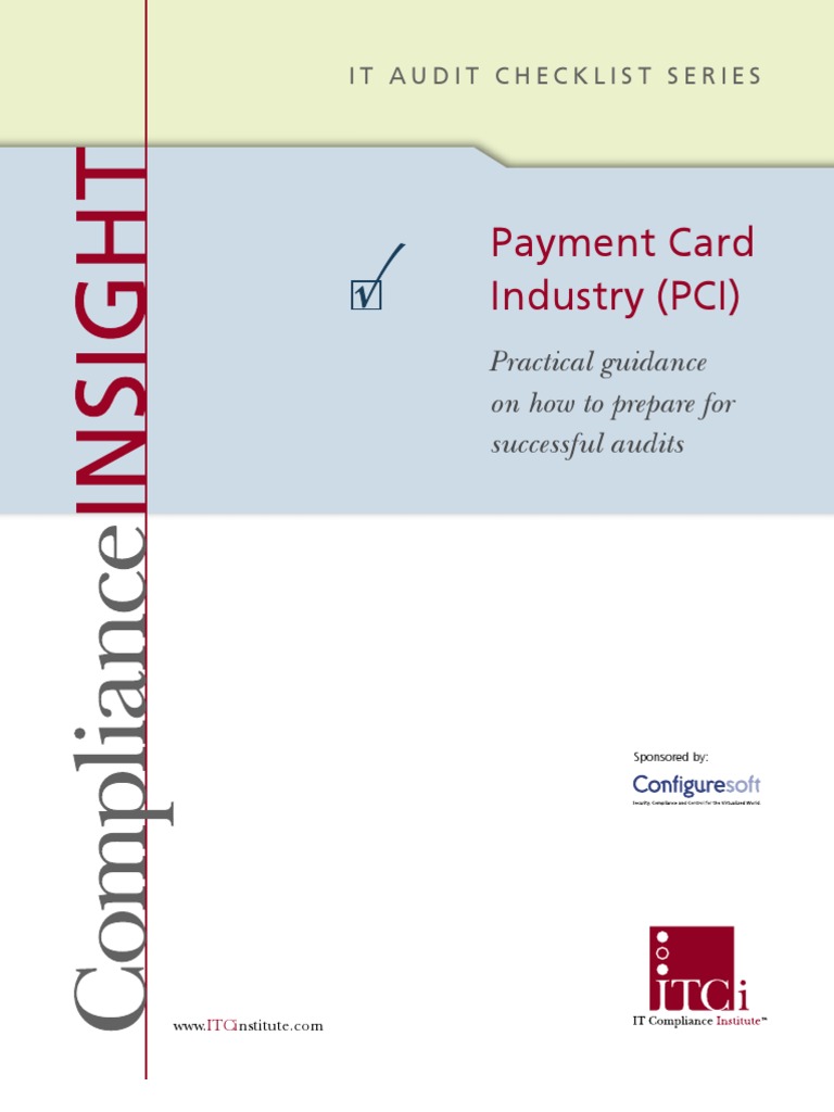 Pci Audit Checklist | PDF | Payment Card Industry Data Security ...