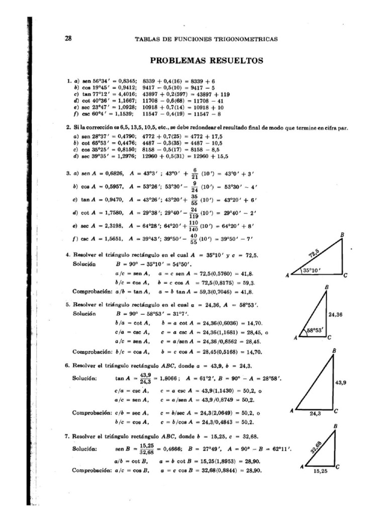 00016 EJERCICIOS RESUELTOS TRIGONOMETRIA TABLAS FUNCIONES TRIGONOMETRICAS.pdf