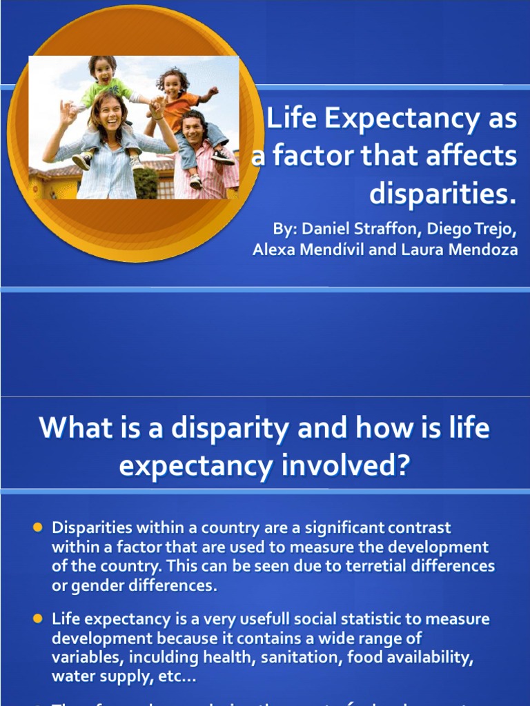 Life Expectancy Powerpoint Presentation | PDF | Life Expectancy ...