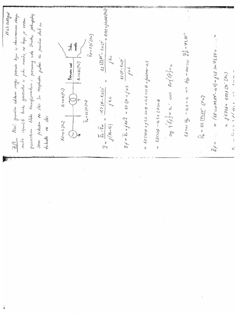 Analiza Elektroenergetskih Sistema PDF | PDF