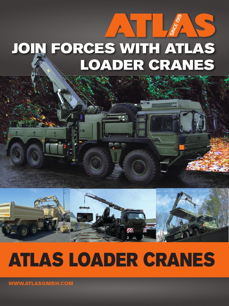 Atlas Military | PDF | Crane (Machine) | Mechanical Engineering
