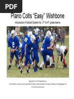 Wishbone Offense - Andrew Ward | PDF | Teams | Positions (Team Sports)