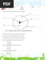 Atomic Structure (Grade 8) - Free Printable Tests and Worksheets ...