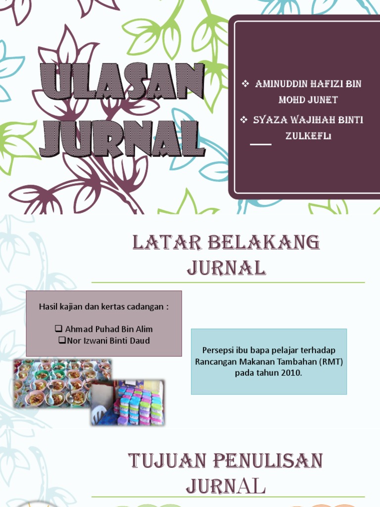 Ulasan Jurnal | PDF