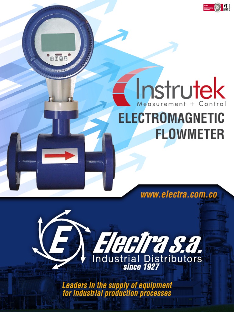 Catalogo Electromagnetic Flowmeter | PDF | Flow Measurement ...