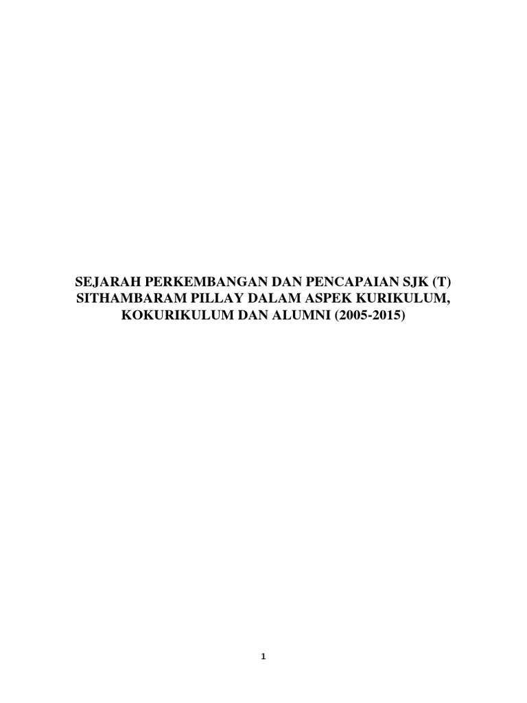 Sejarah Perkembangan Dan Pencapaian New | PDF