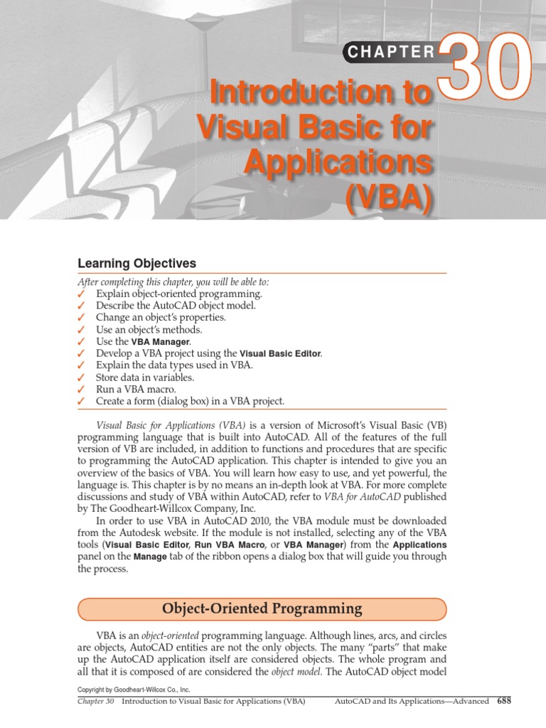 Programming On AutoCad | PDF | Visual Basic For Applications | Basic