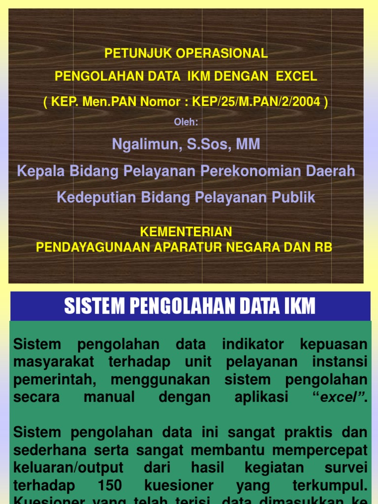 Slide Rumus Penghitungan Ikm | PDF