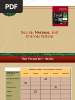 Persuasion Matrix | PDF | Credibility | Attitude (Psychology)