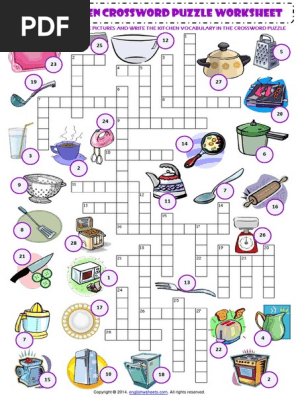 Sports Vocabulary Criss Cross Crossword Puzzle Worksheet