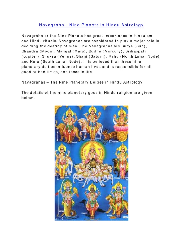 Navagraha PDF | PDF | Religion & Spirituality