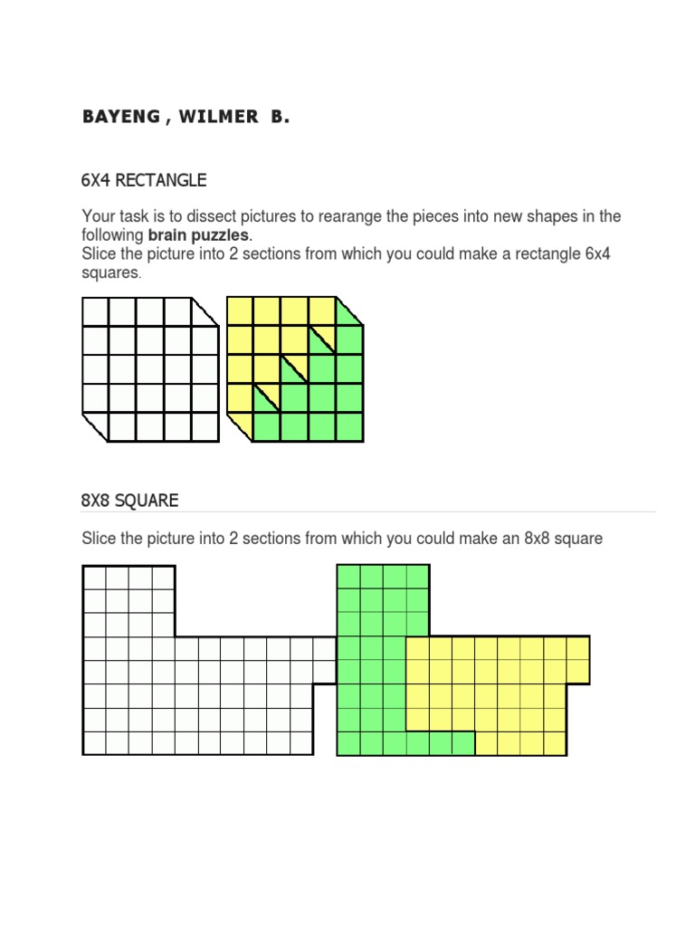 Geometry Puzzle | PDF | Geometry | Space