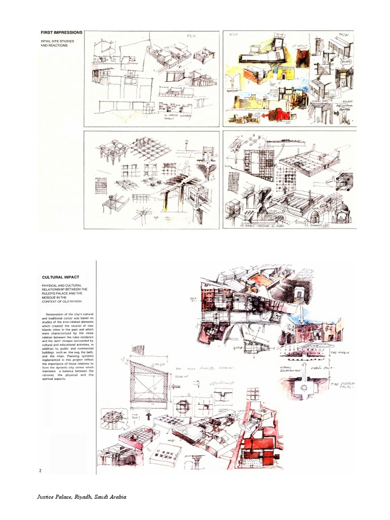 (Architecture Ebook) Justice Palace Riyadh by Rasem Badran PDF | PDF