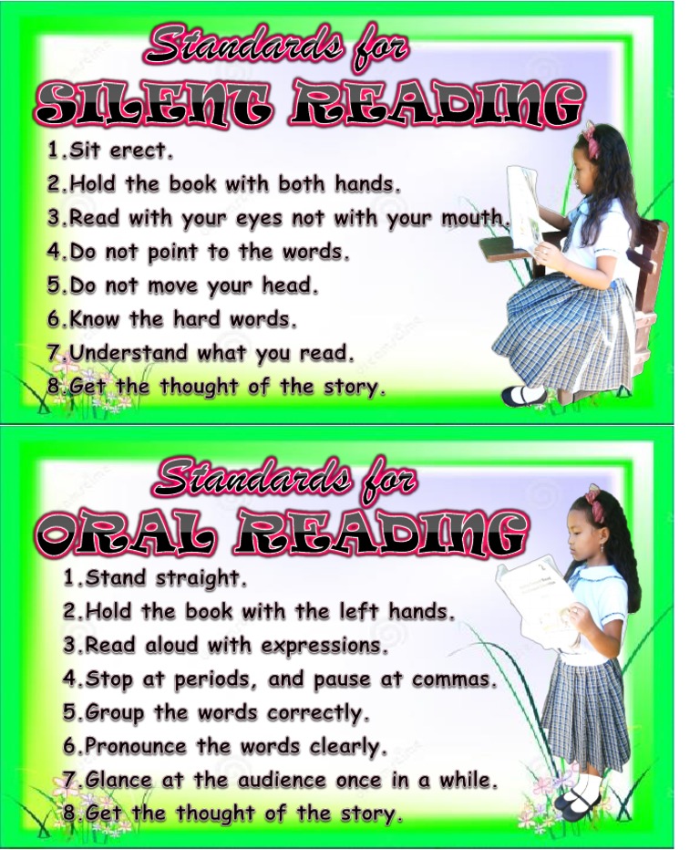 Standards For Oral and Silent Reading | PDF