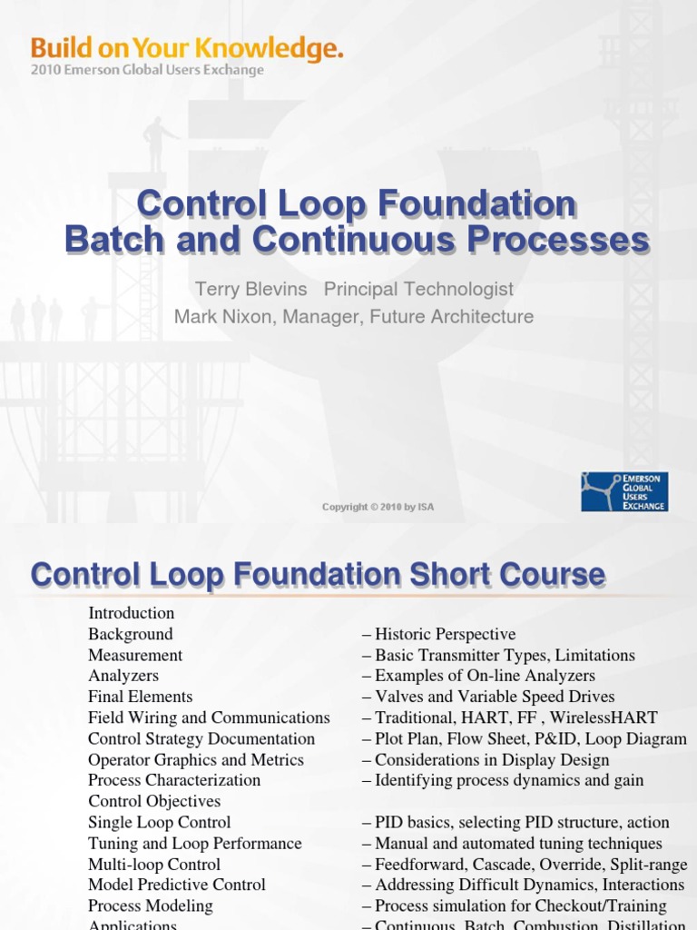 Control Loop Foundation Overview PDF | PDF