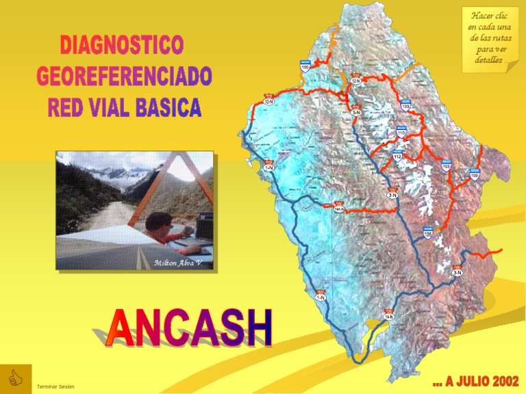 Mapa Vial Ancash | PDF