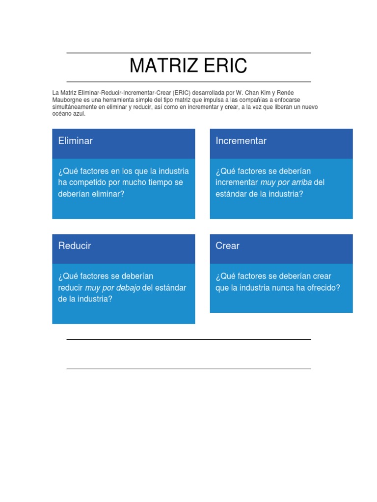 Canvas Matriz Eric | PDF