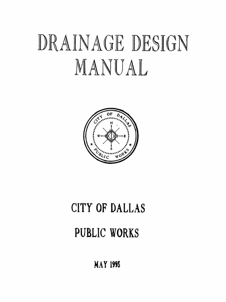 DrainageDesignManual Searchable PDF | PDF | Storm Drain | Flood
