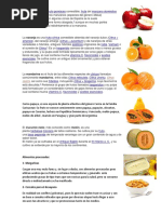 Alimentos Con La Letra I 20 Frutas, Verduras y Más | PDF | Cocina ...