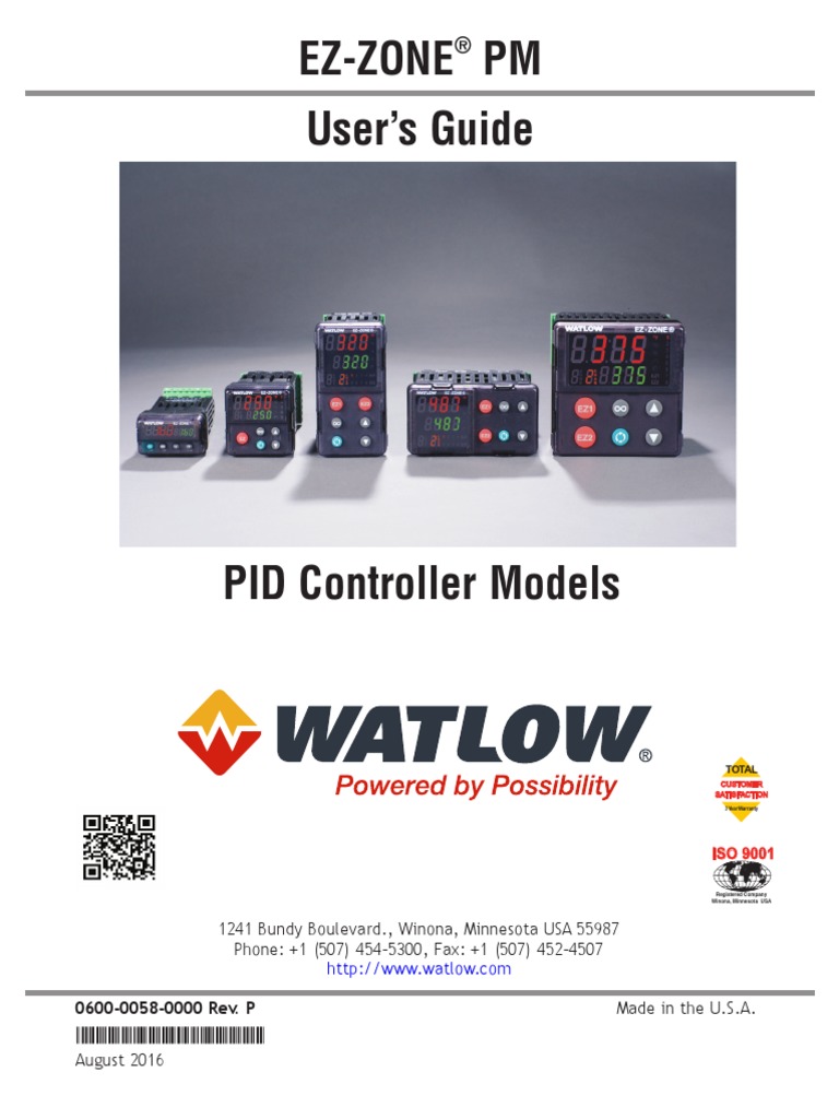 Catalogo Watlow EZ Zone PM Pid 1 PDF | PDF | Control Theory | Computing