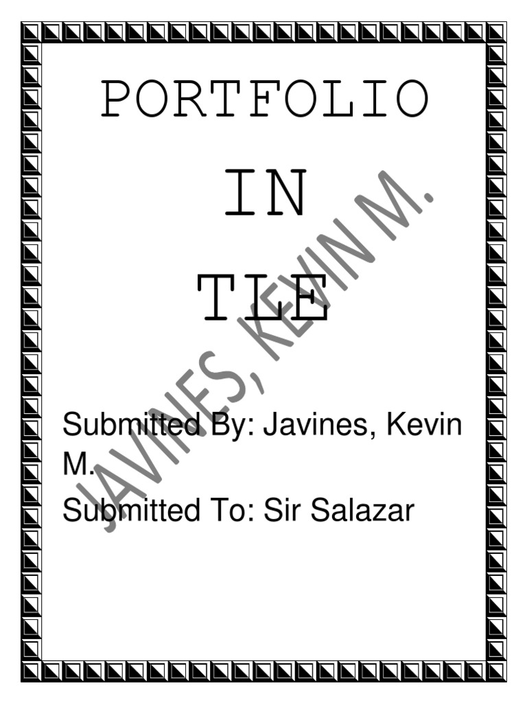 Portfolio in Tle | PDF | Incandescent Light Bulb | Electric Current