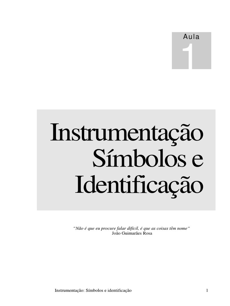 Simbolos ISA PDF | PDF | Controlador lógico programável | Teoria dos ...