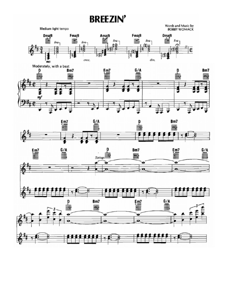Breezin' - Lead Sheet | PDF