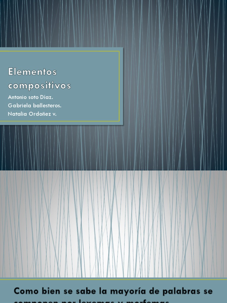 Elementos Compositivos