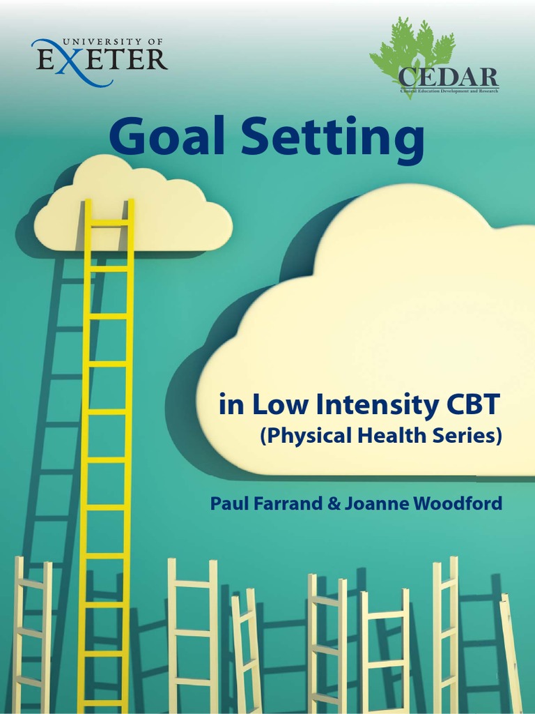 Goal Setting Workbook Website | Cognitive Behavioral Therapy | Major ...