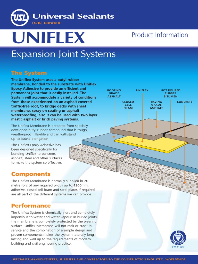 Uniflex Leaflet | PDF | Asphalt | Concrete