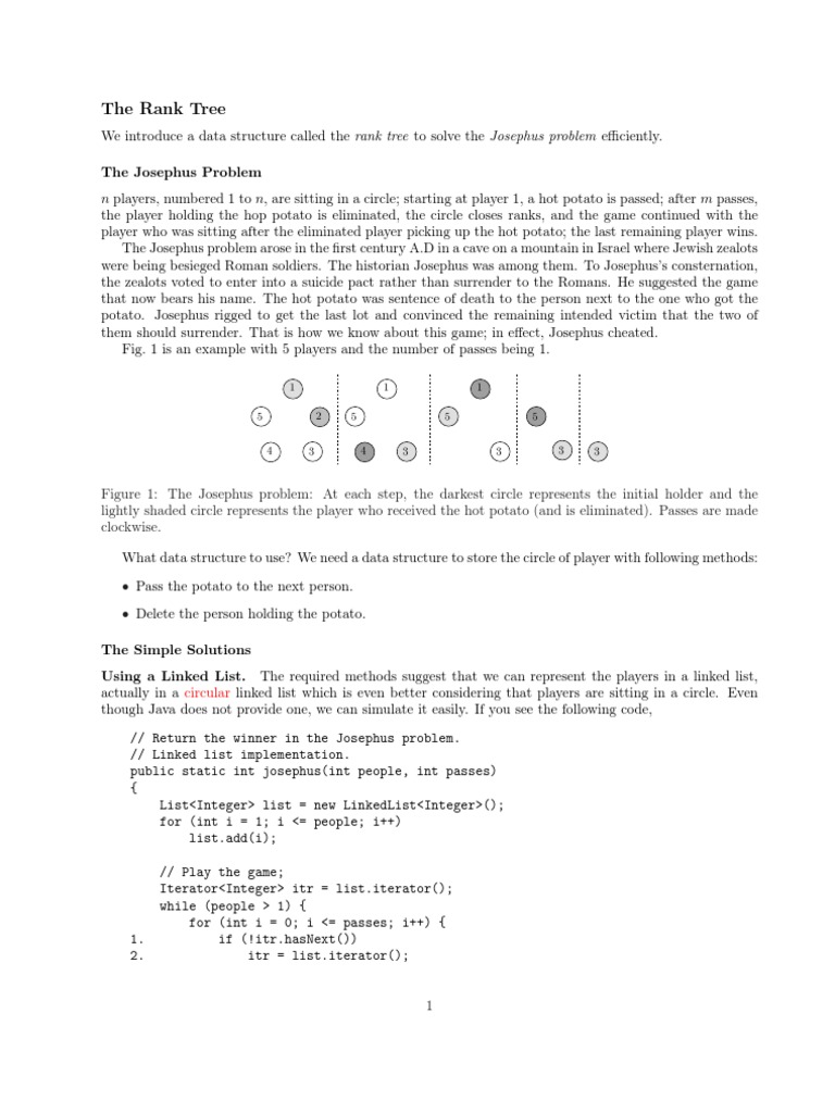 Rank Trees | PDF | Algorithms | Algorithms And Data Structures