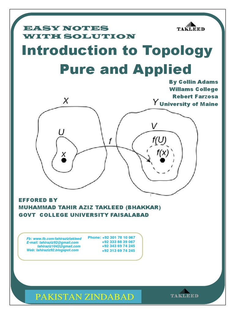 Topology.PDF.pdf | Empty Set | Basis (Linear Algebra)