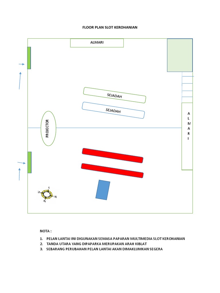 Floor Plan Surau | PDF
