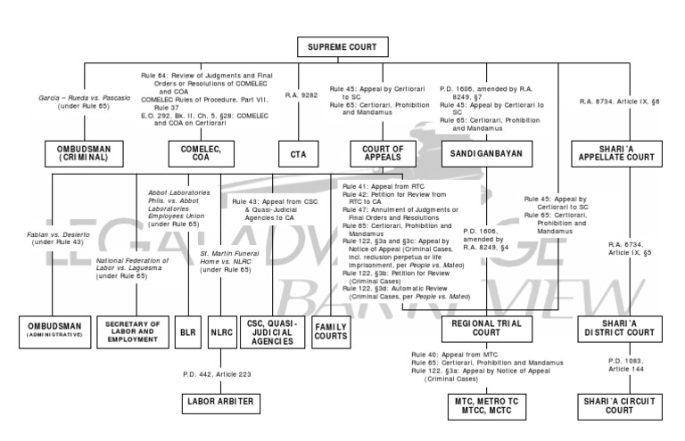 Appeals Chart | Certiorari | Appeal