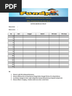 Contoh Kartu SPP Les Privat | PDF