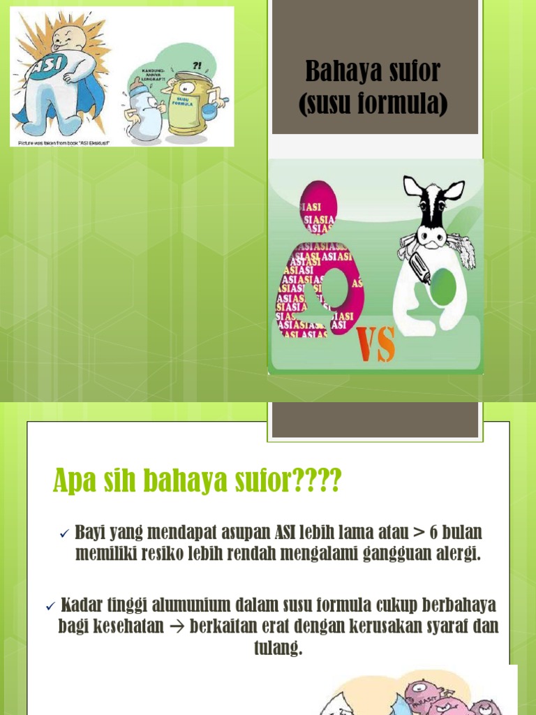Bahaya Sufor (Susu Formula) | PDF | Kesehatan Holistik