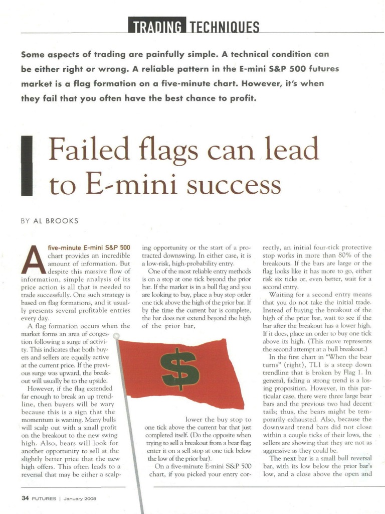 Al Brooks - Failed Flags PDF | PDF