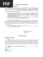 SPA - Attend A Hearing | PDF | Affidavit | Notary Public