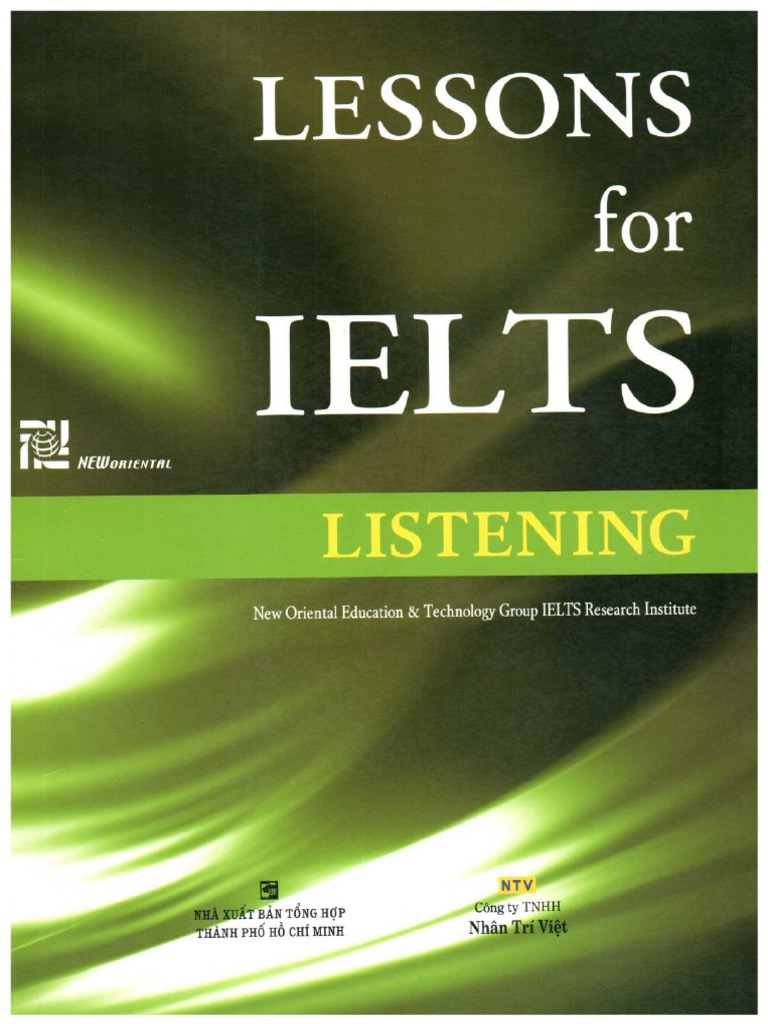 Lessons For IELTS Listening Student Book | PDF