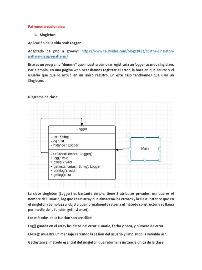 Patrones Creacionales | PDF | Informática
