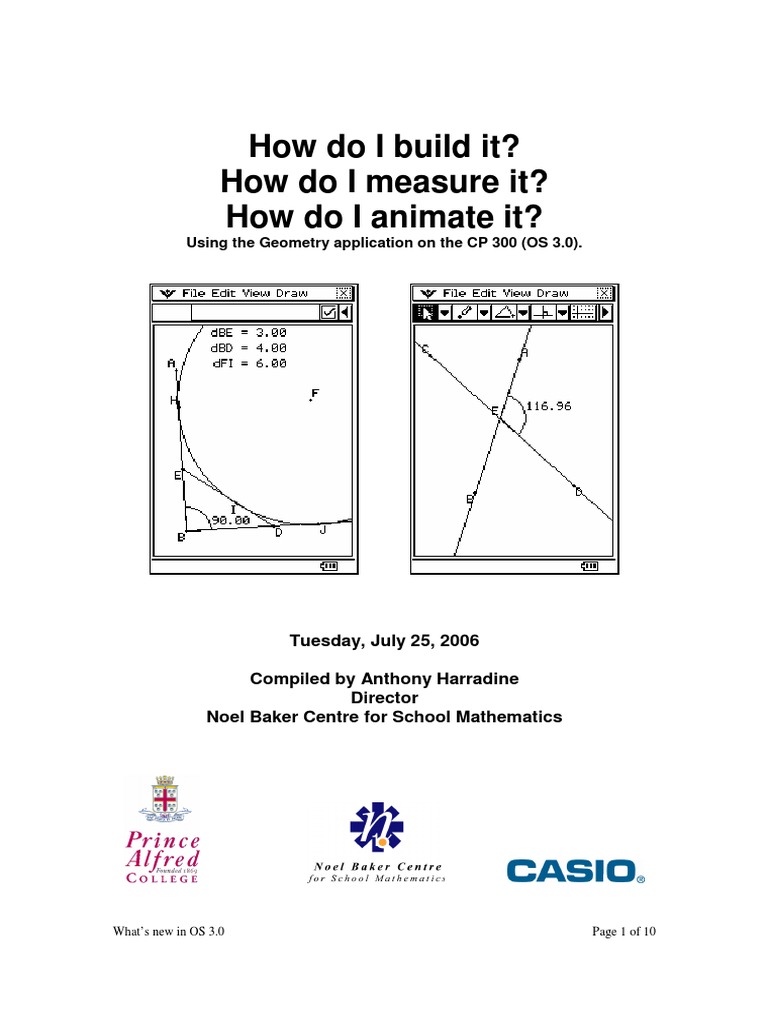 Building Stuff in Geom | PDF | Tangent | Triangle