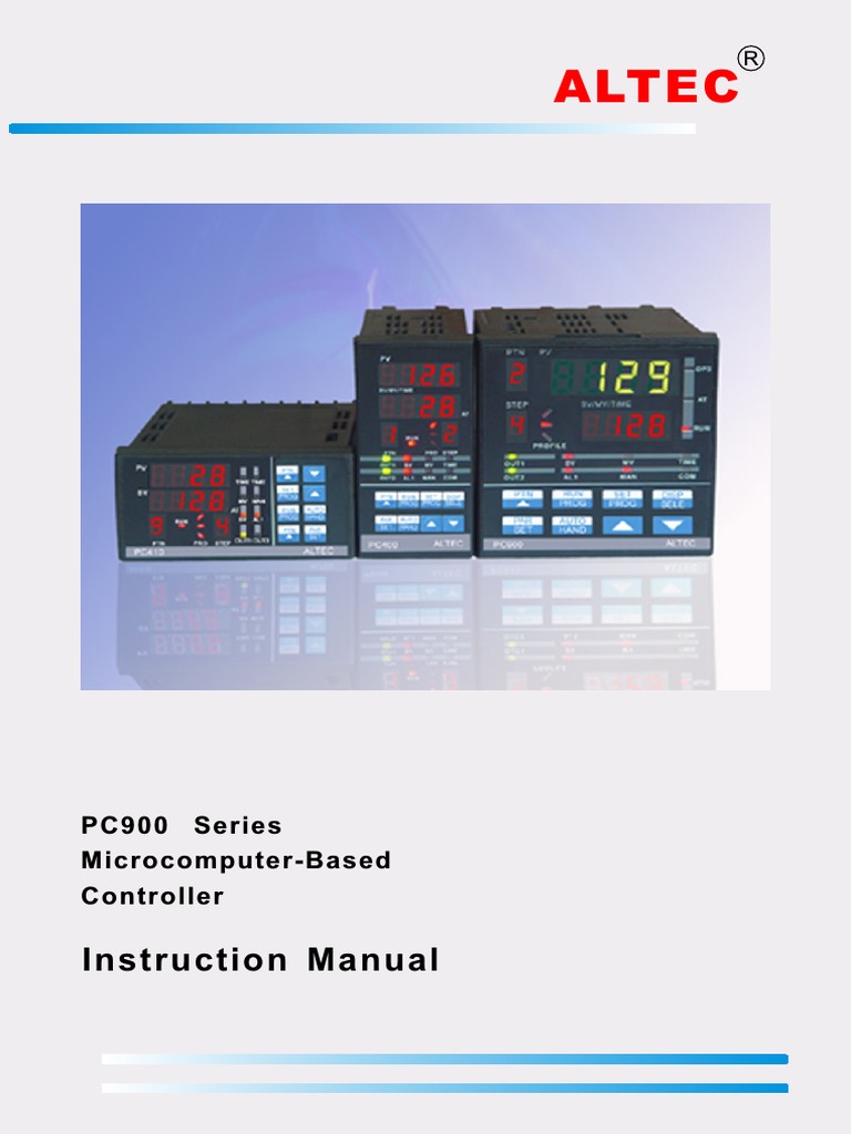 Altec PC900 Controller Manual | PDF | Electronics | Electricity